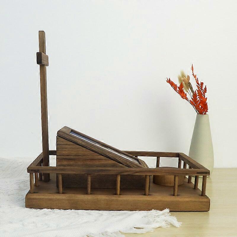 Wooden Cat Pet Photo Frame Table Commemorative Box Cat and Dog Coffin ...