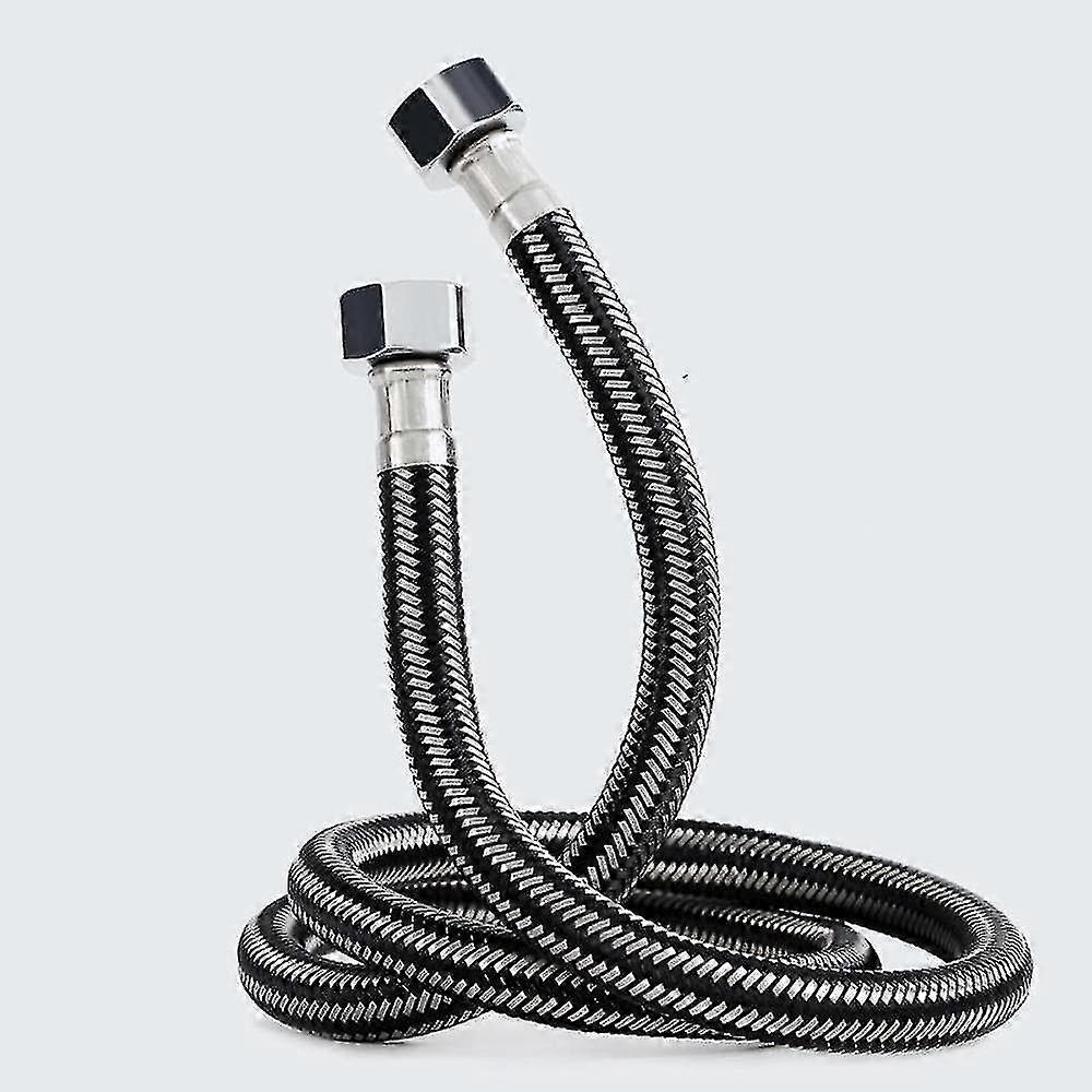 Stainless Steel Braided Hose Flexible Water Pipe Bathroom Kitchen Sink ...