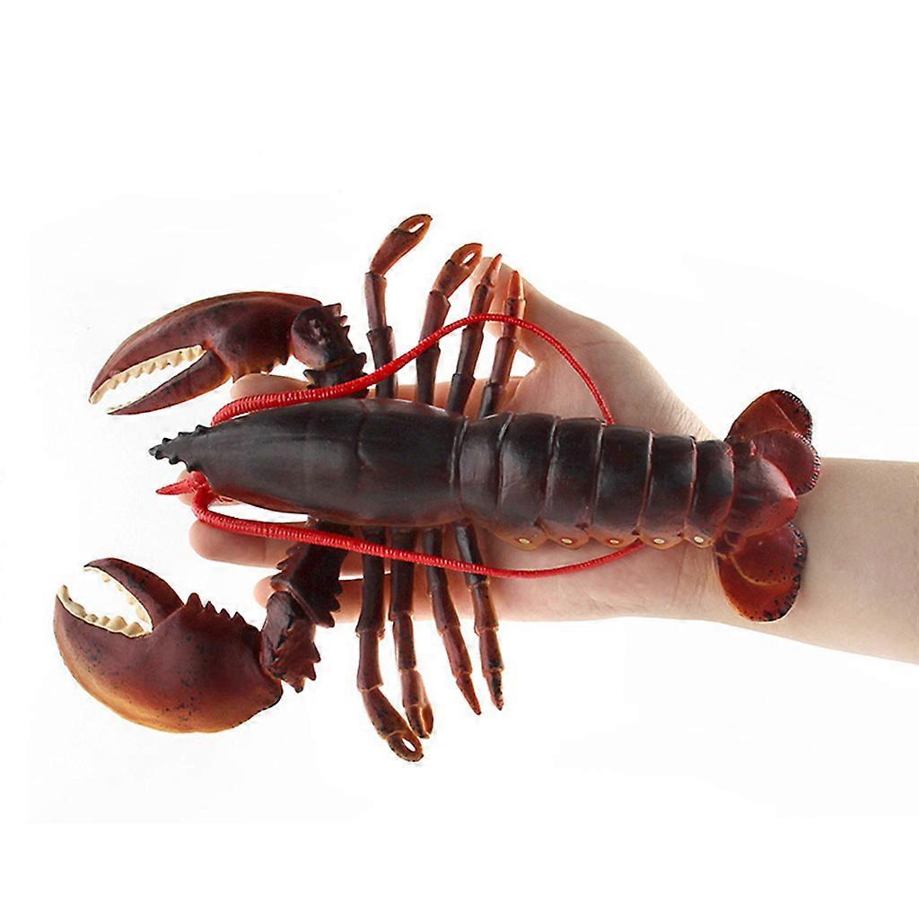 Prank Ocean Lobster Figurine Model Fish Sea Animal Toy Table Cake ...