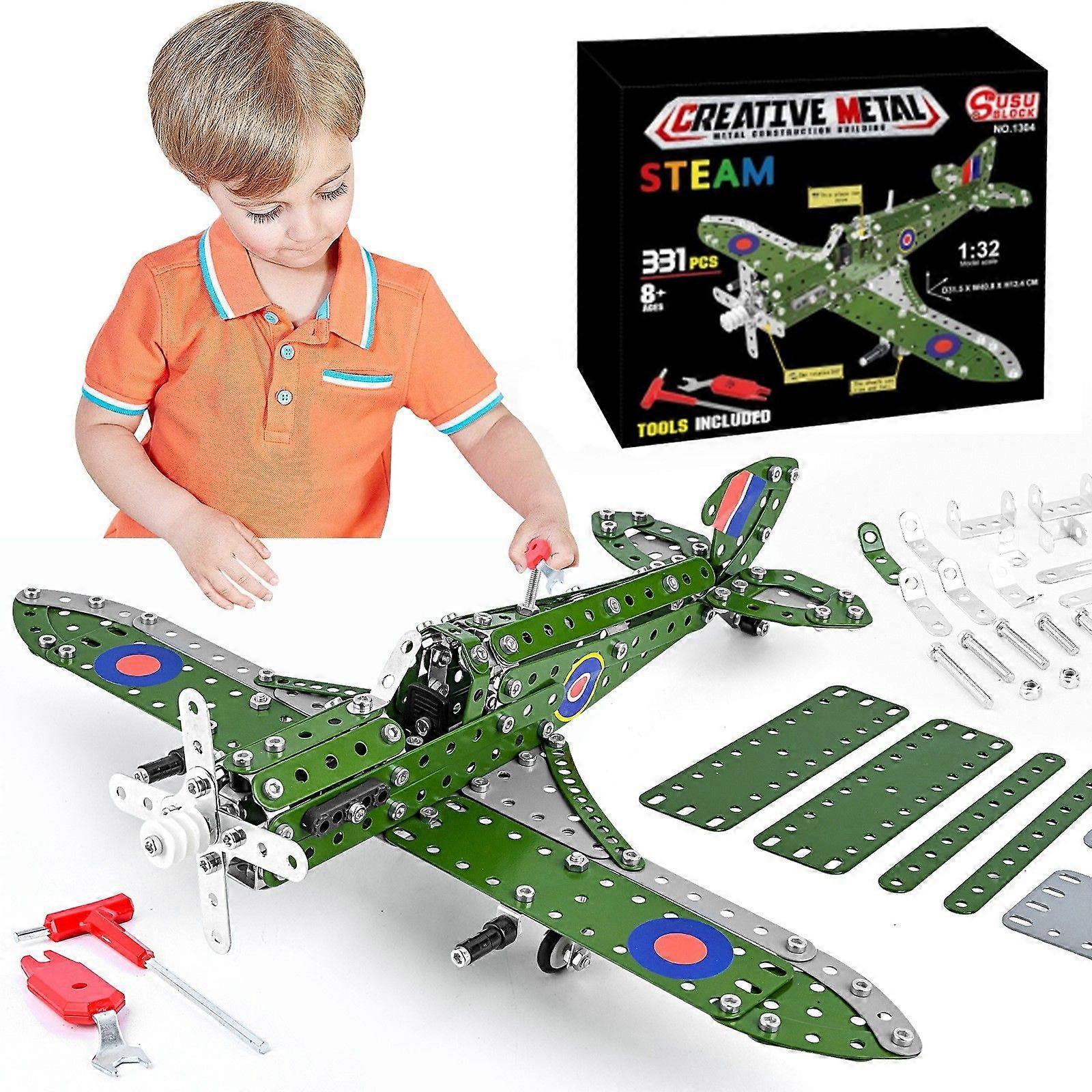 Building Metal Model Kits STEM Building Toys Model Car Kits For Boys 8 ...