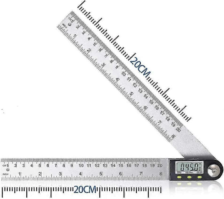 Digital Angle Finder Ruler,digital Angle Finder 0-360,stainless Steel ...