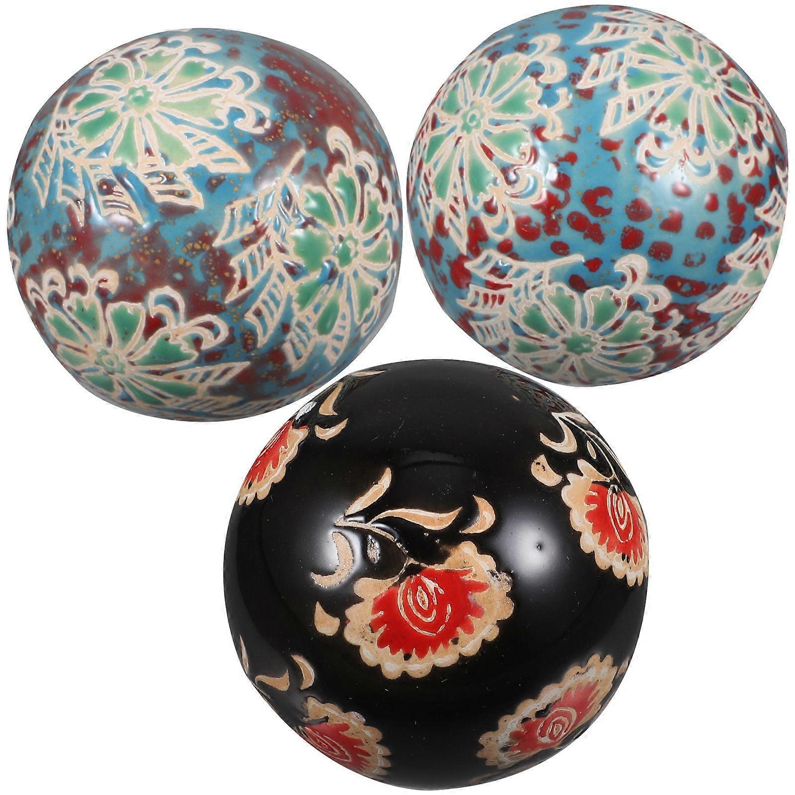 3pcs Delicate Floating Ceramic Balls Ceramic Floating Balls Water Pool ...