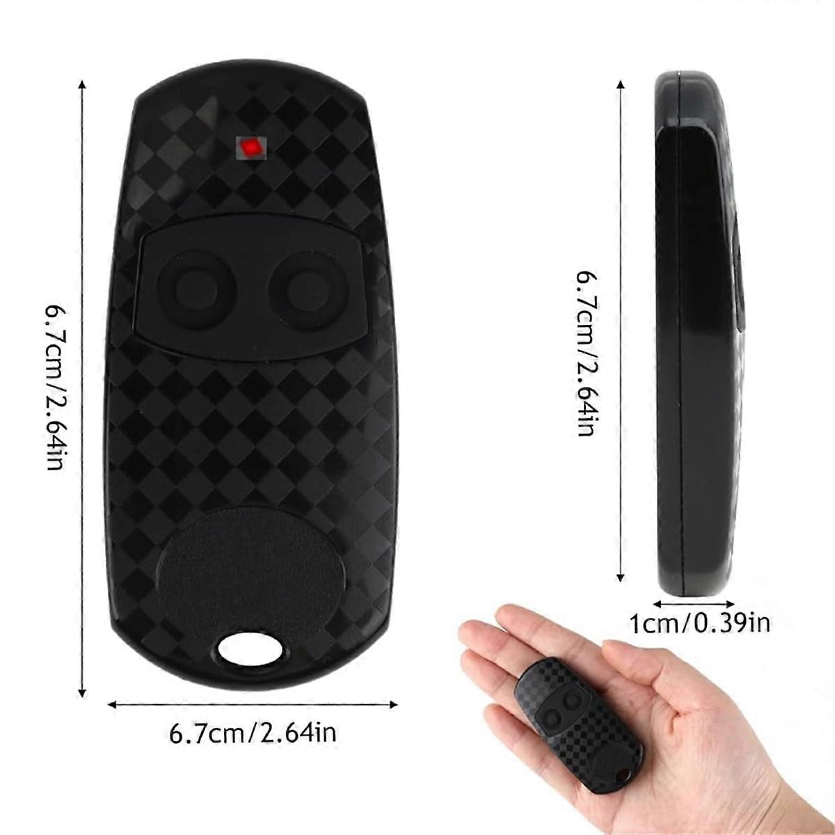 3 Pack Garage Door Remote Control Key for TOP-432EE, 433.92MHZ ...