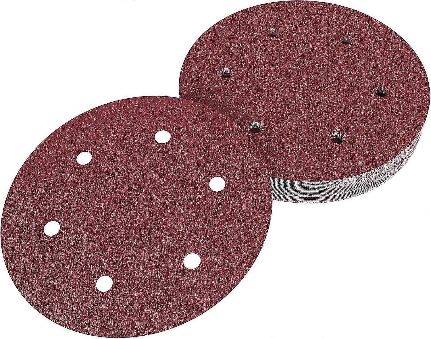 225mm Sanding Disc 80 Grit, 30 Pcs Circular Sanding Disc, Sandpaper For ...