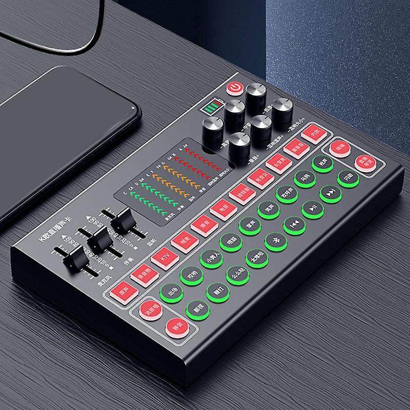 Bluetooth sound card headset microphone webcast live sound card ...