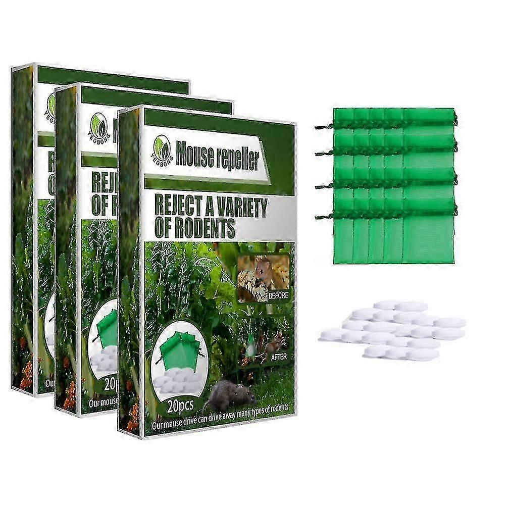 60x Peppermint To Repel Mice Natural Mouse Repellent Ball Natural ...