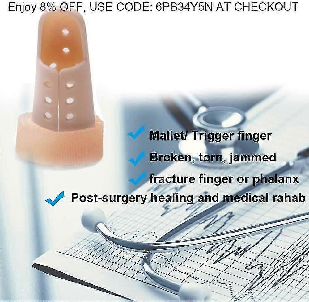 Plastic Finger Splints,Mallet Dip Finger Support for Protector Broken ...