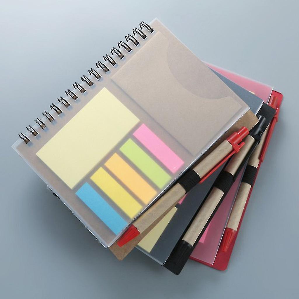Creative Sticky Notes Notepad Kawaii Stationery Diary Notebook With Pen ...
