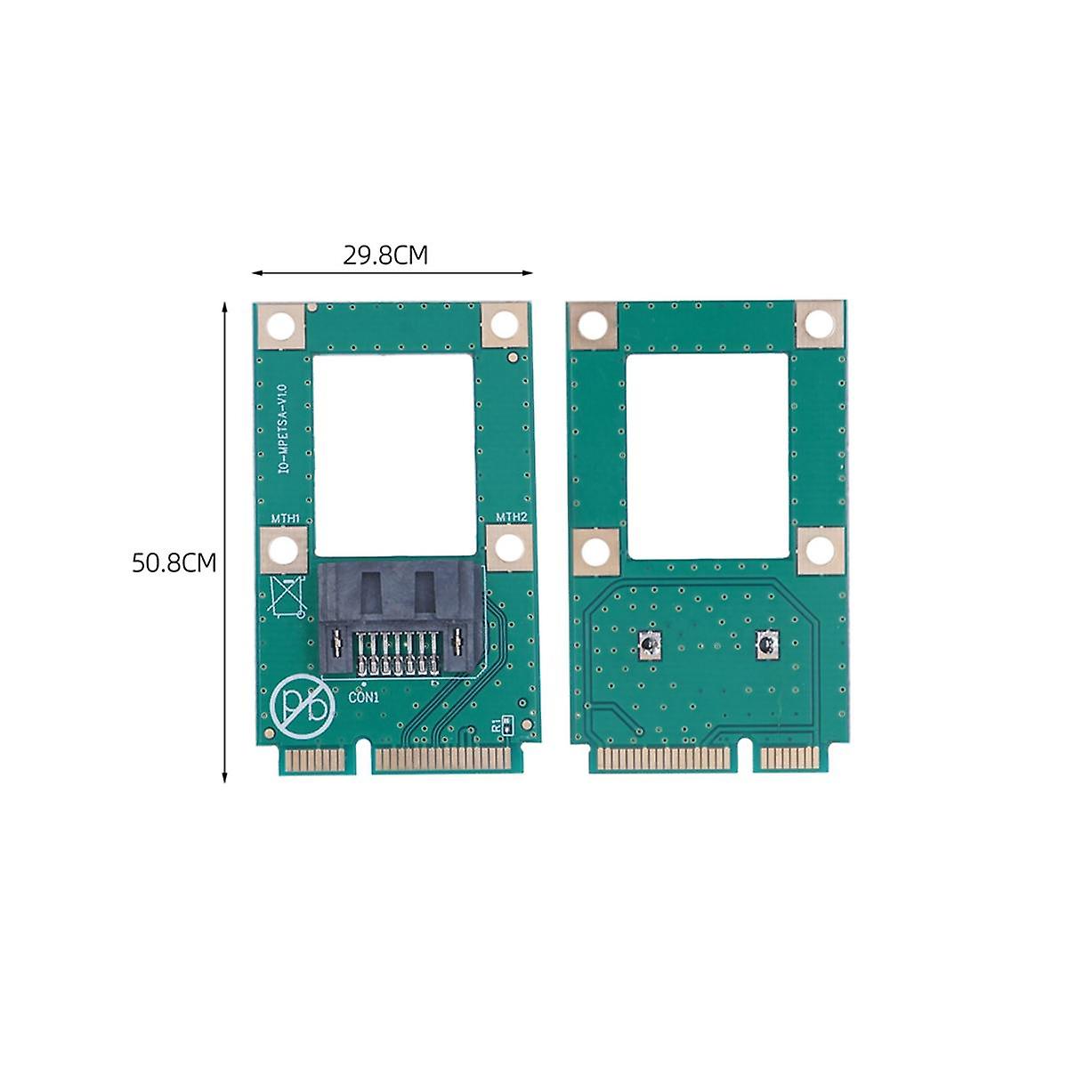 Msata To Sata Conversion Card Mini Sata To Sata Adapter Card Mini Sata ...