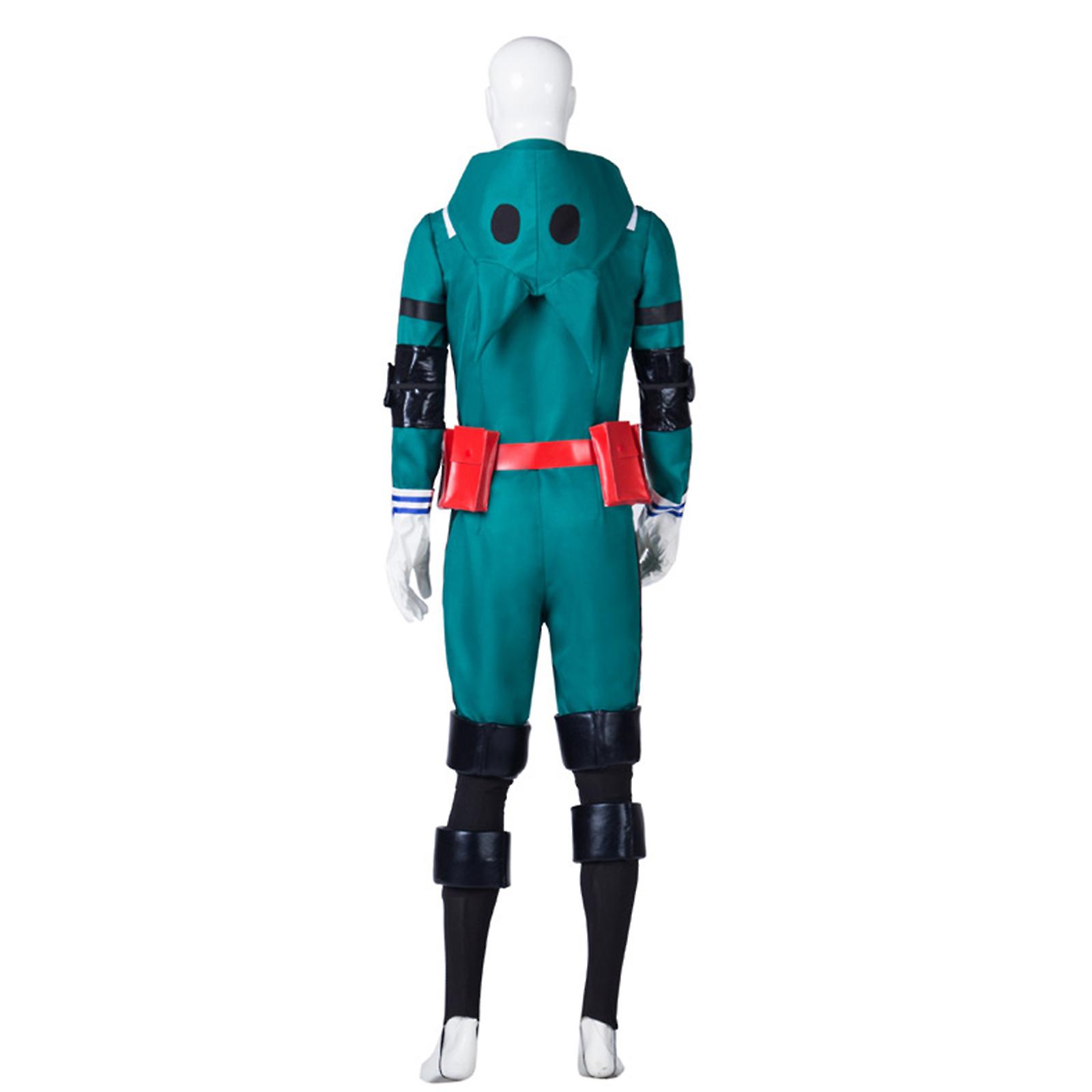 My Hero Academia Izuku Midori Cosplay Costume Halloween Deluxe Set Full ...