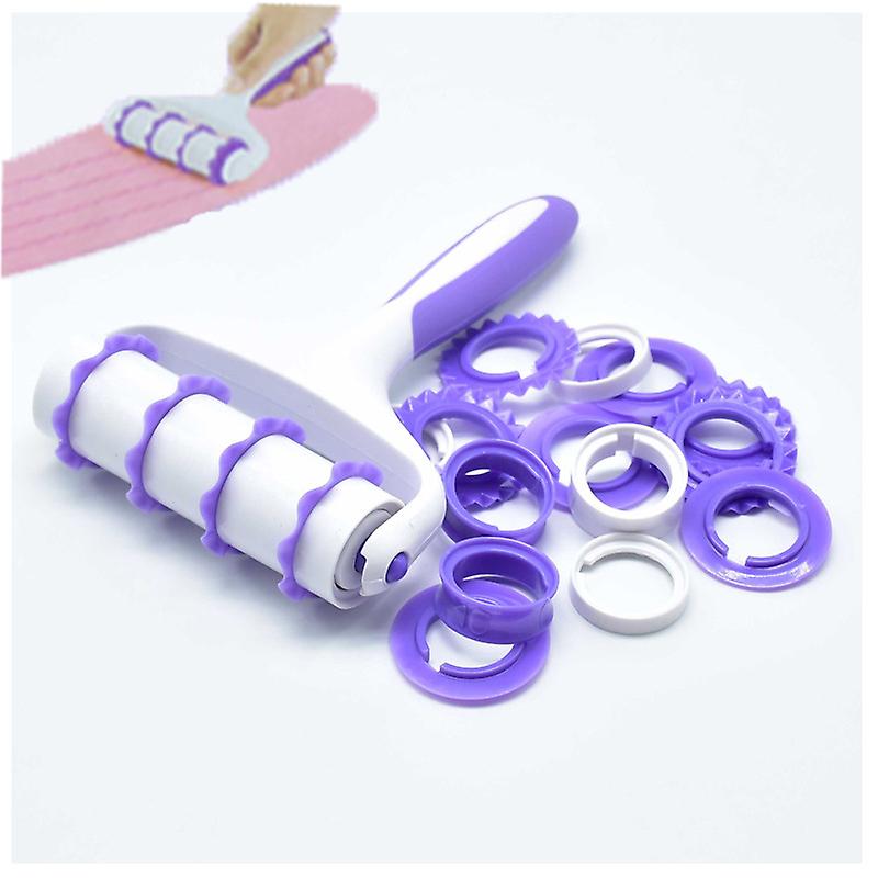 Cake decorating tools, lace ribbon cutter fondant embossing roller cake ...