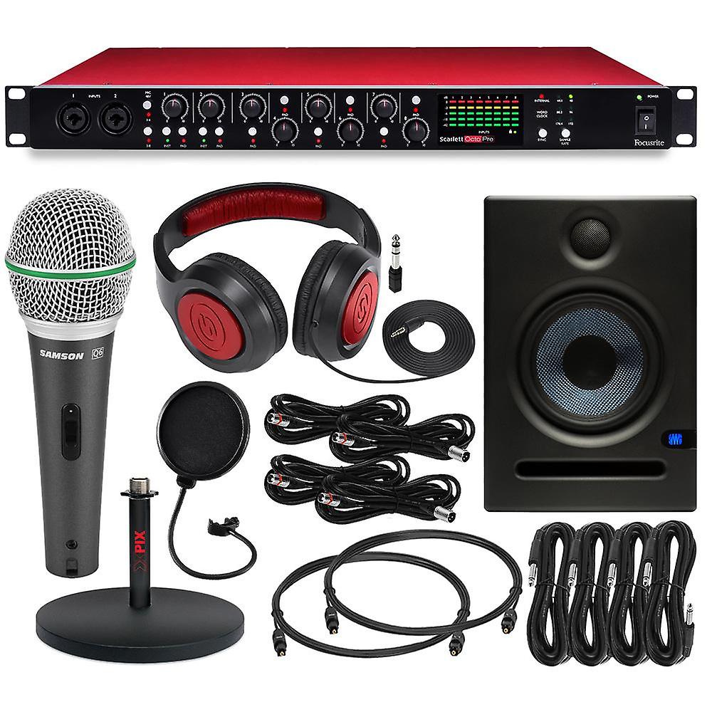 Focusrite scarlett octopre 8-channel mic pre expansion with 8 adat ...