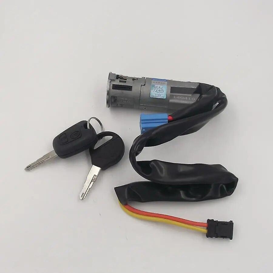 For Peugeot 206 207 Full Lock The Ignition Lock Cylinder Tank Car Door ...