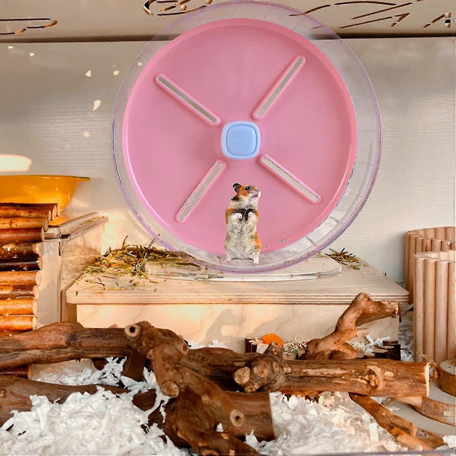 20 Cm Hamster Wheel, Super Quiet Hamster Wheel With Adjustable Stand ...