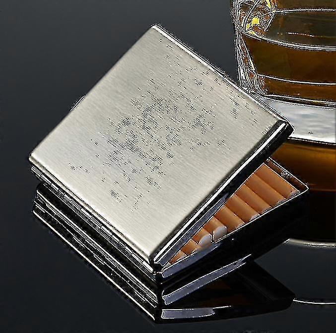 20 Pieces Of Stainless Steel Creative Cigarette Holder, Cigarette Case ...