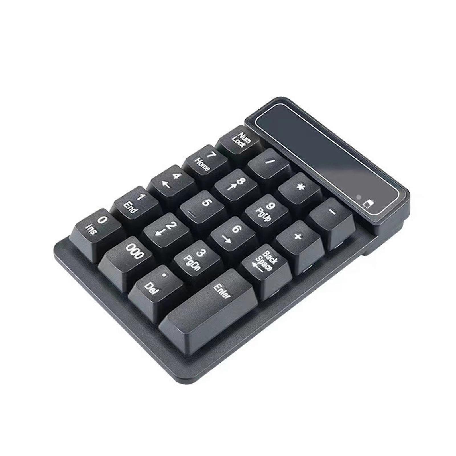 19-Key Numeric Keypad 2.4GHz K3 Wireless Numpad Mini Number Keyboard ...