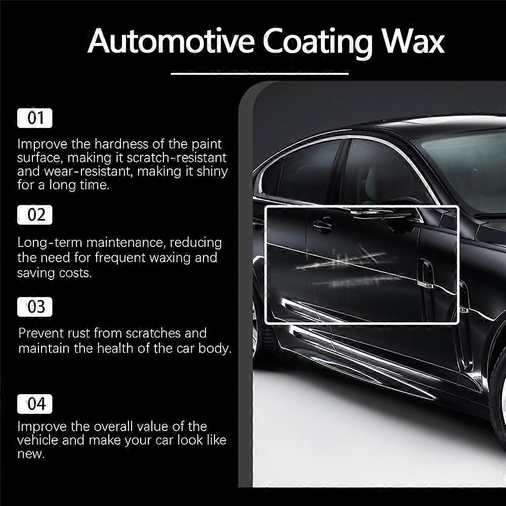 Car Wax Automotive Coating Wax Solid Palm Wax Maintenance Waterproof ...
