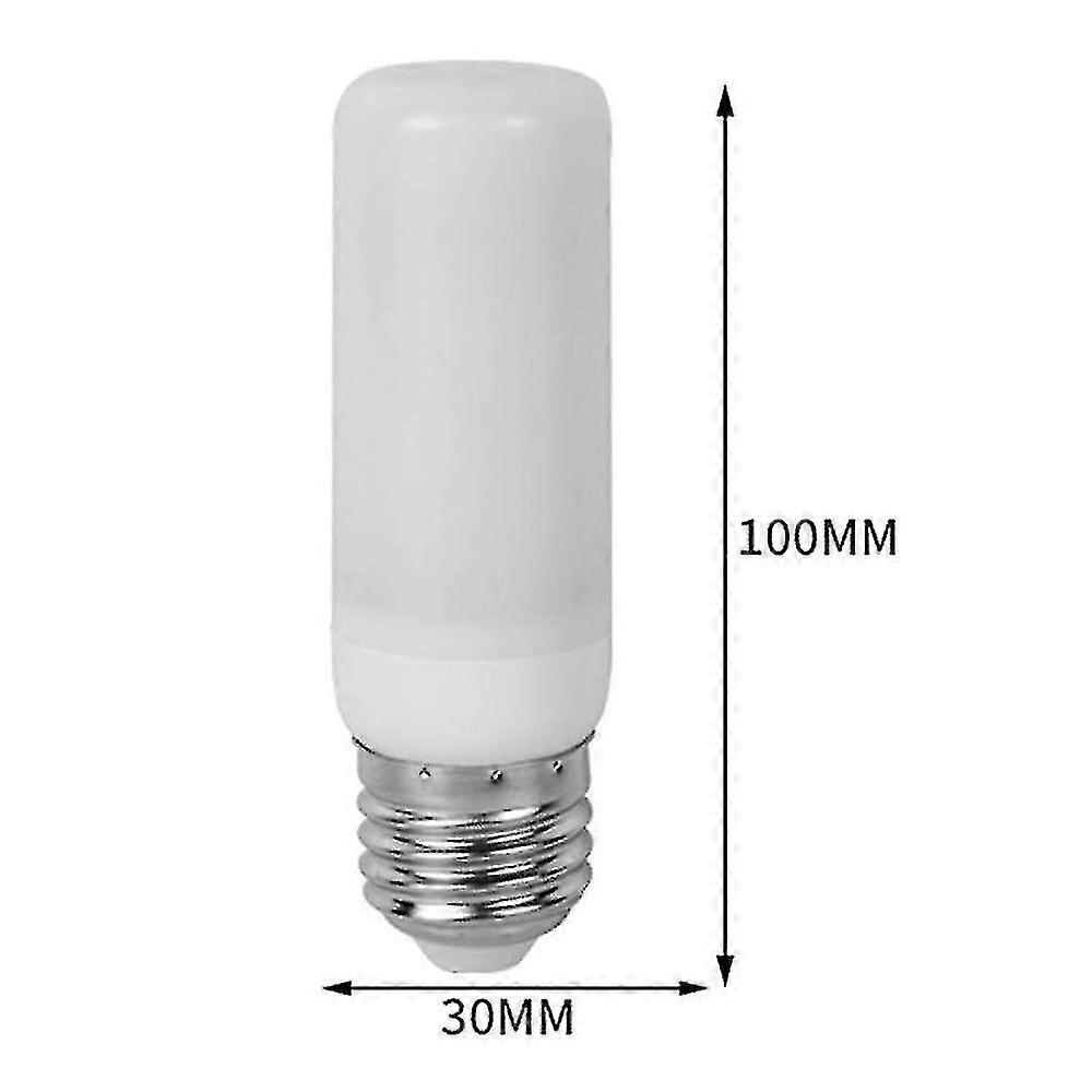 Led Flame Effect Light Bulbs 3 Modes Flickering Fire Light Bulb E27 ...
