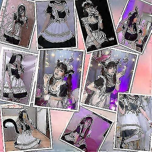 Catchcostume Lolita Maid Anime French Cute Maid Cosplay Costume Dress ...