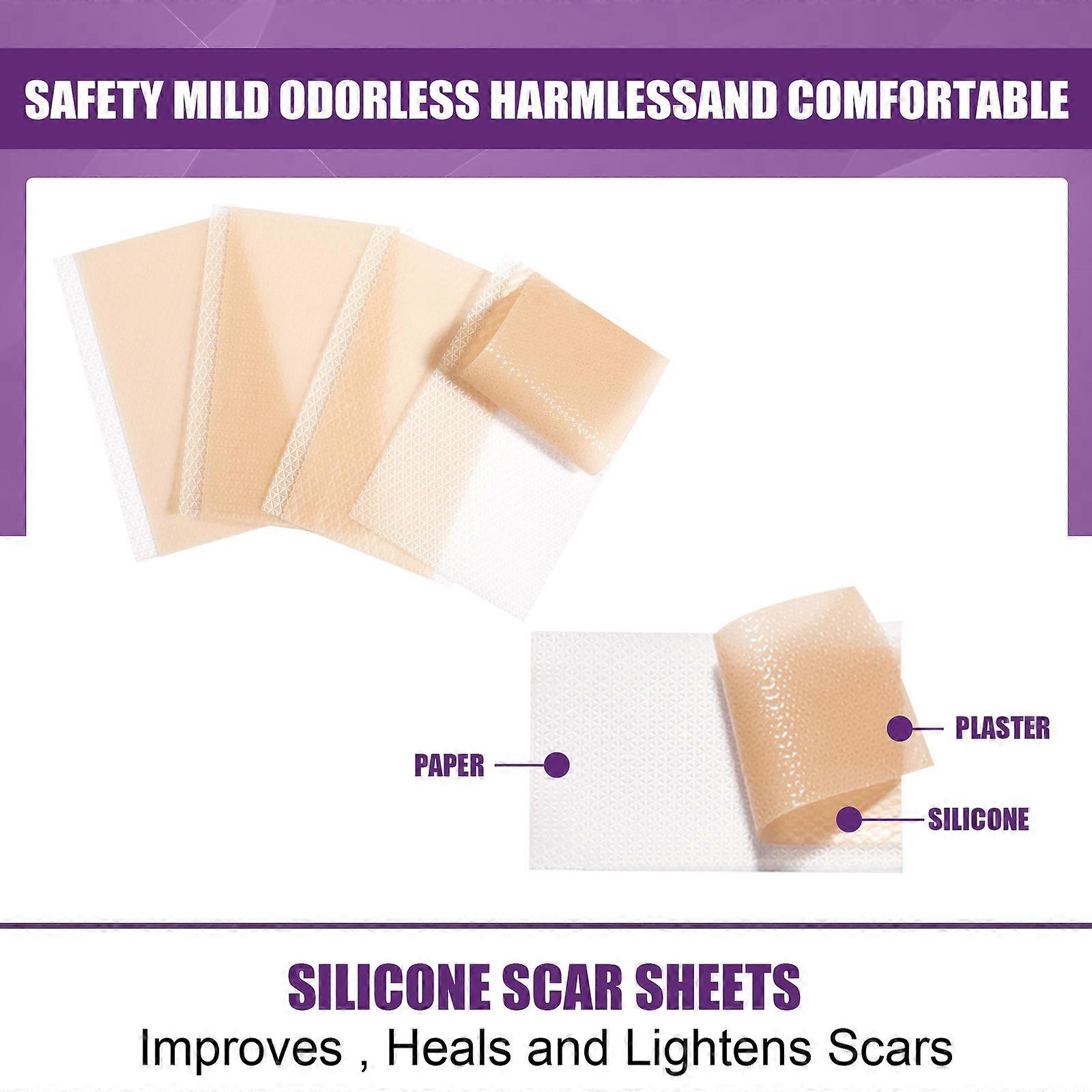 Silicone scar Sheets dilute scars scald scars caesarean section surgery ...