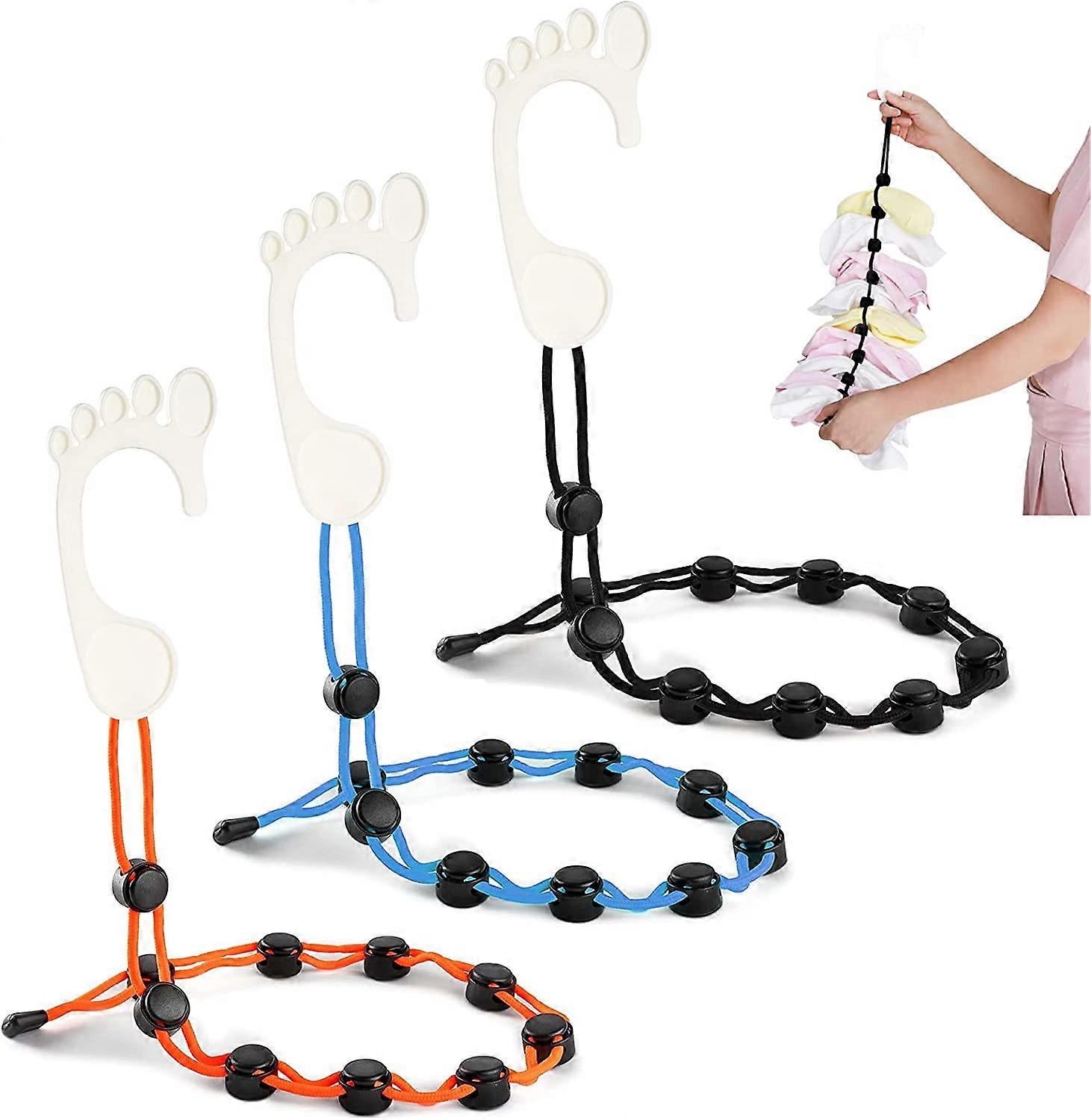 3 Sock Washing Organizers Sock Clip Laundry Tools Racks Sock Clip ...