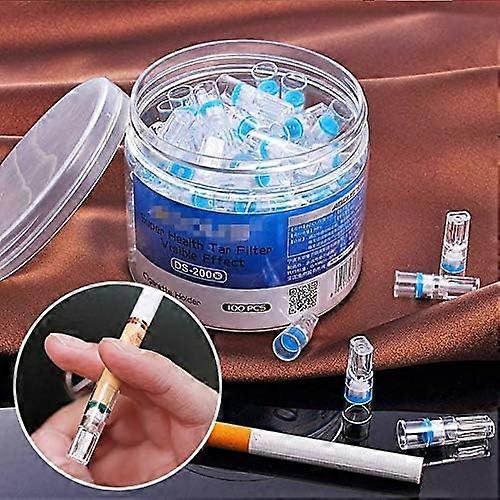 100 Pcs Disposable Cigarette Filters for Smokers, Cigarette Holder ...