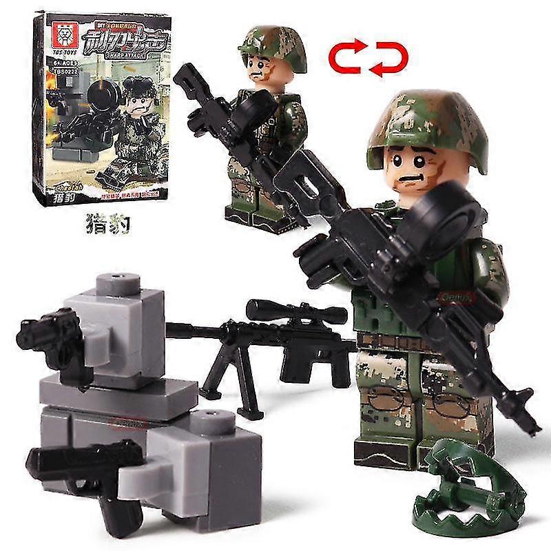 Quality High 6pcs Special Forces MILITARY Army Camouflage Team SWAT ...