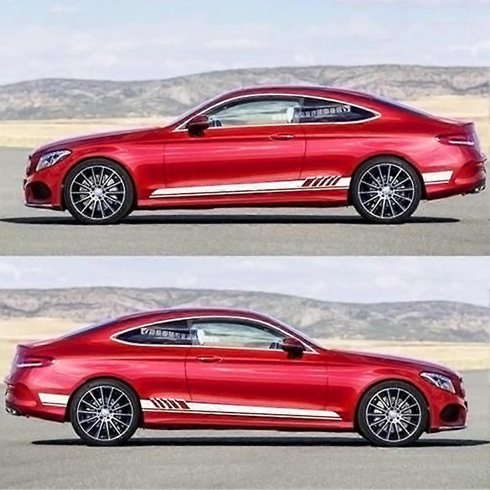 Edition 1 Car Hood Decal Side Stripes Skirt Sticker Vinyl Decal For ...