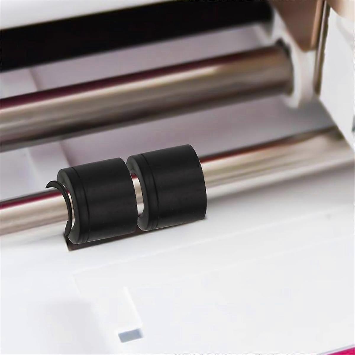 4Pcs Rubber Roller Resolution, Retaining Clip Rings Compatible for ...