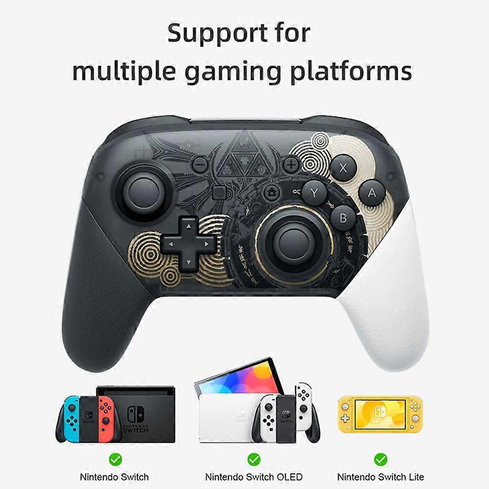 Switch gamepad with dual motor vibration switch pro Game controller with 6-axis gyroscope ...