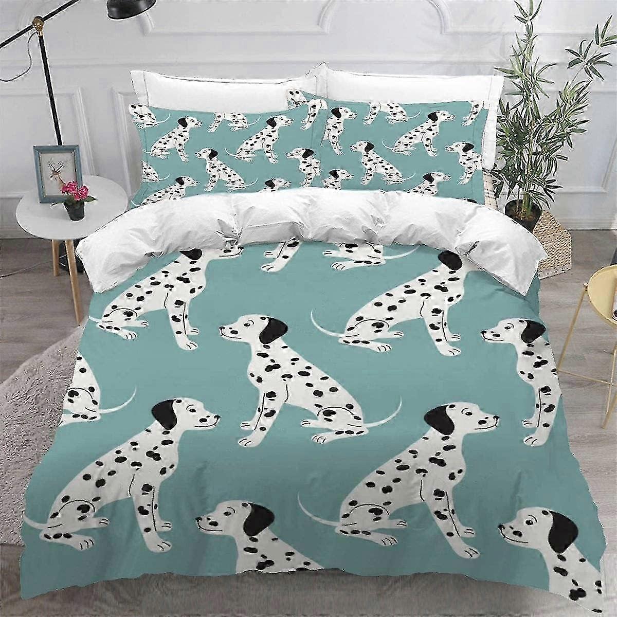 J2359 Bed Sheets Single Bed Kids Bedding Puppy Duvet Cover Set Kids ...