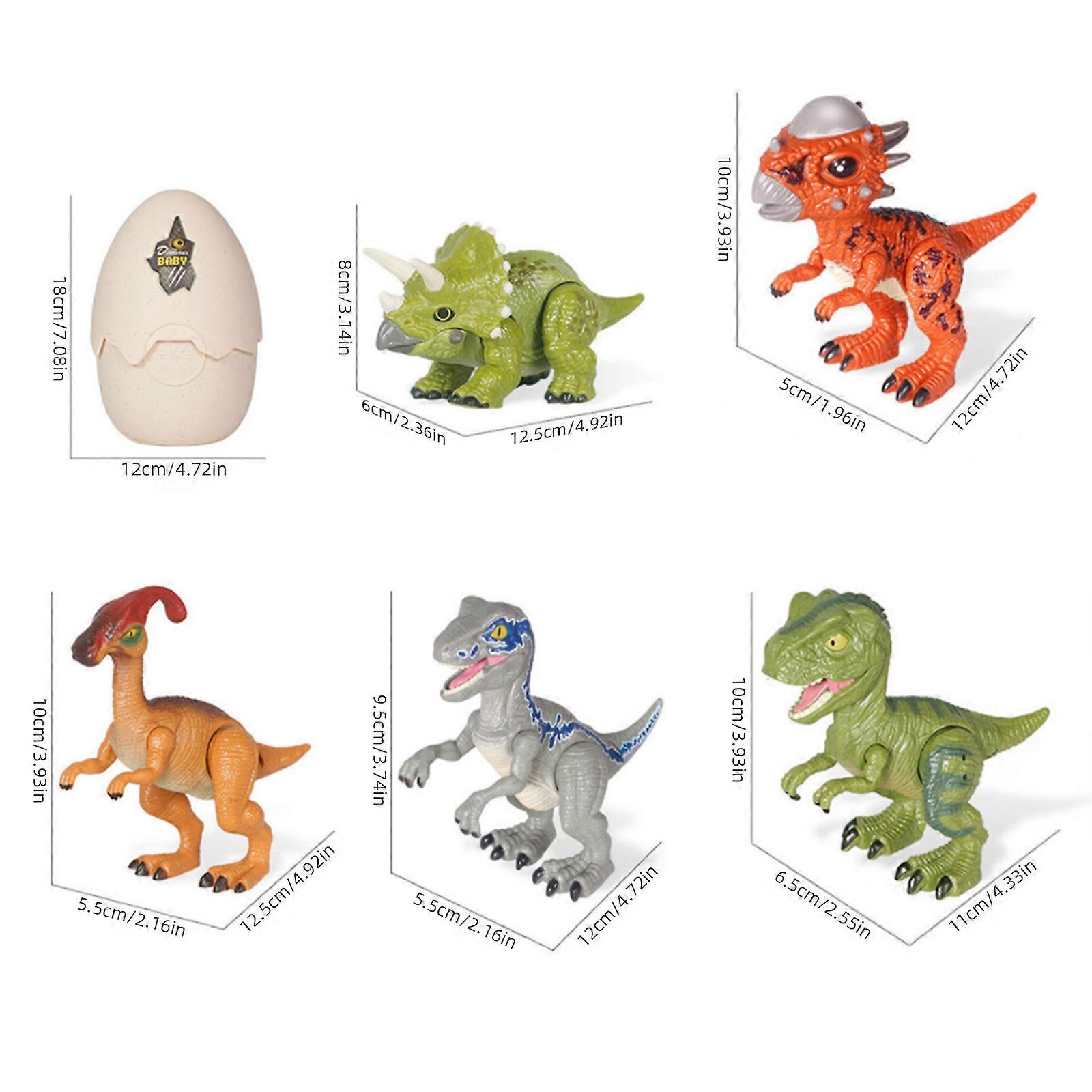 New Upgraded Hatching Eggs Dinosaur Toys Hatch with Realistic Dinosaur ...