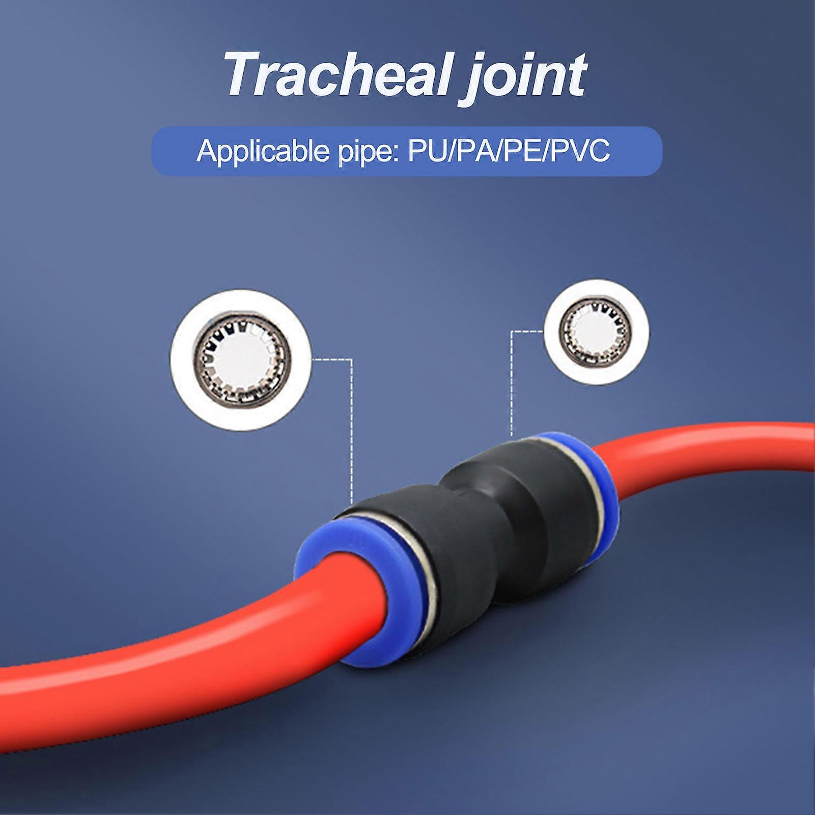 40Pcs Straight Push Connectors to Connect 6 8 10 12 MM Quick Release ...