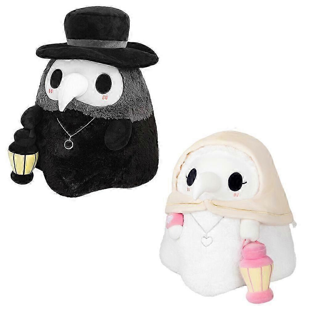 Plague Doctor Plush Toys 7.8"/20cm, Holiday Plush Toy Plague Beak ...