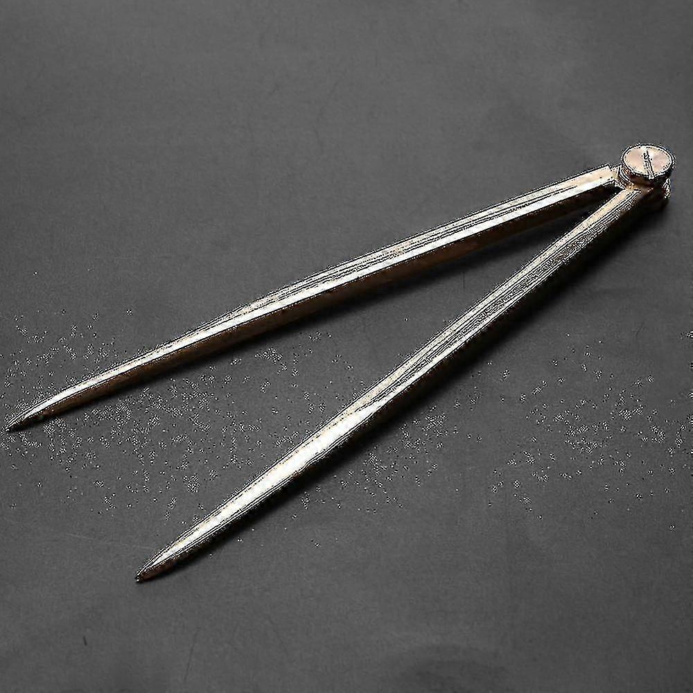 2pcs 168mm Nautical Chart Straight Divider Solid Brass Marine Dividing ...