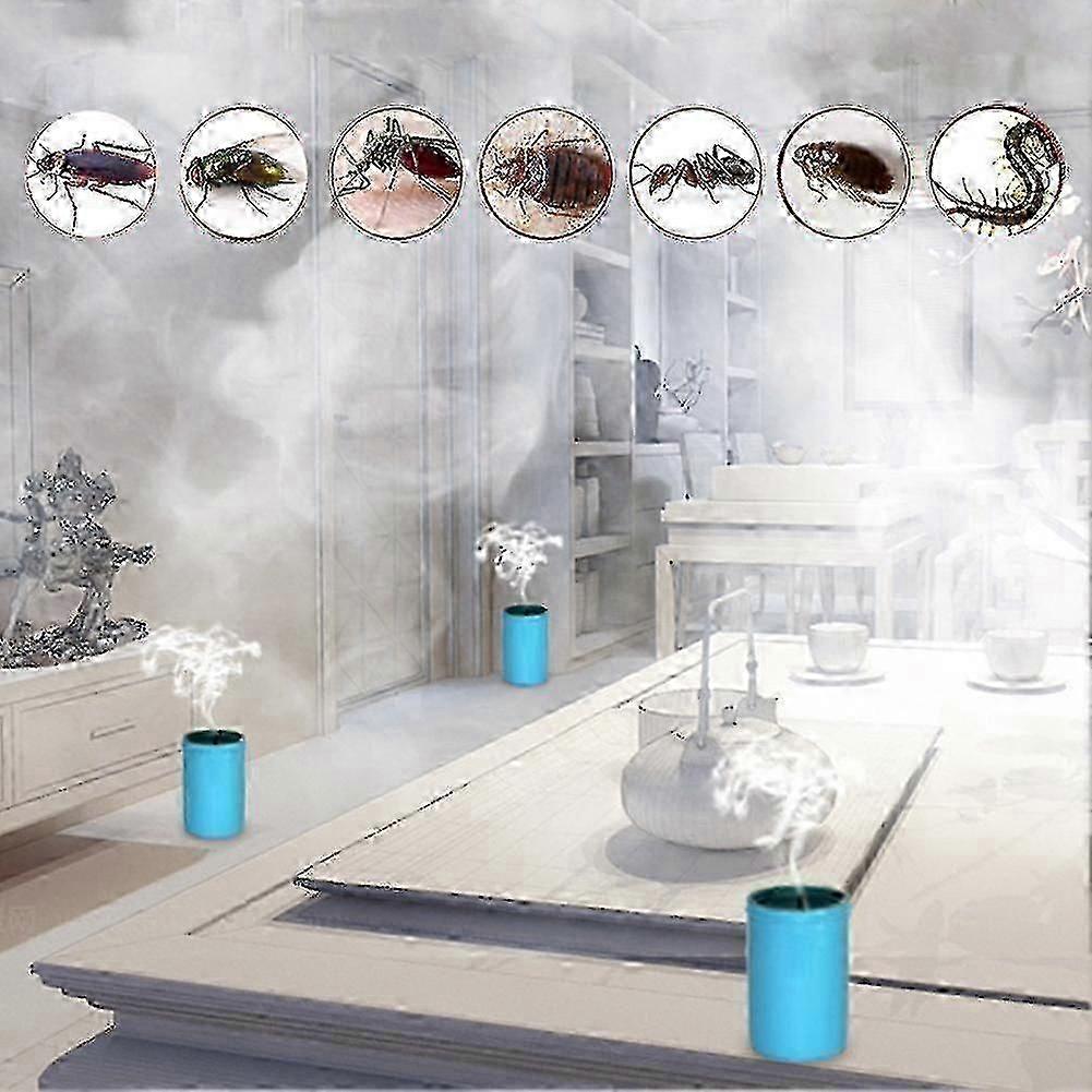 4-piece Powerful Cockroach-killing Insecticide Smoke Set - Aromatherapy ...