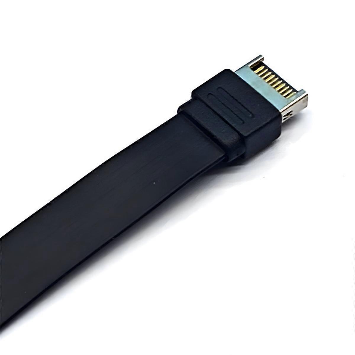 Connectors USB 3.2 Front Panel Extension Cable,GEN2x2 Baffle Cable TYPE ...