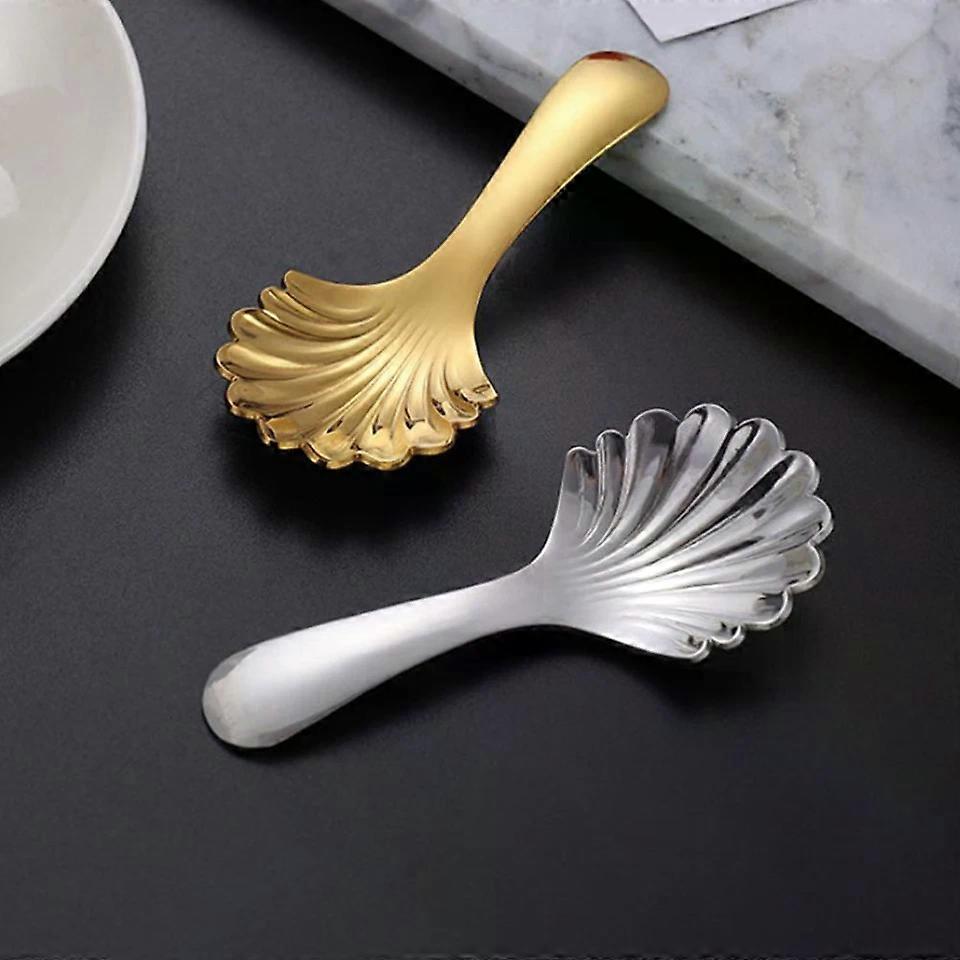 Teardrop Appetizer Teaspoon Coffee Scoop, 2 Pcs Stainless Steel Scoops | Fruugo UK