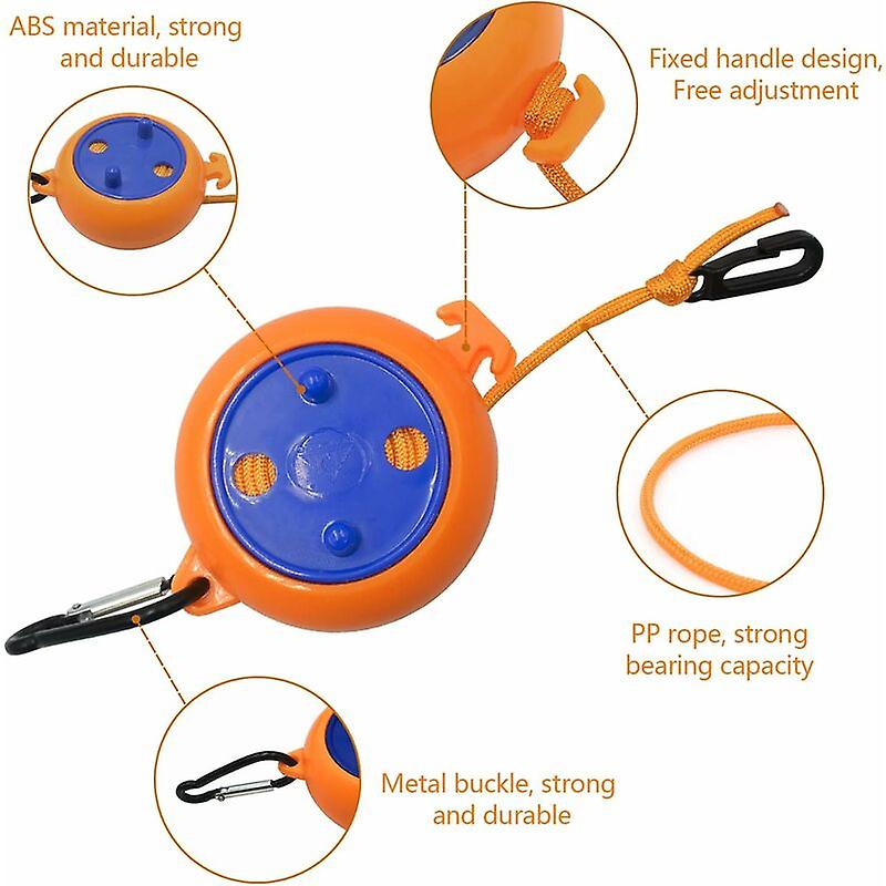 Retractable Clothesline, 8m Portable Camping Clothesline, Outdoor ...