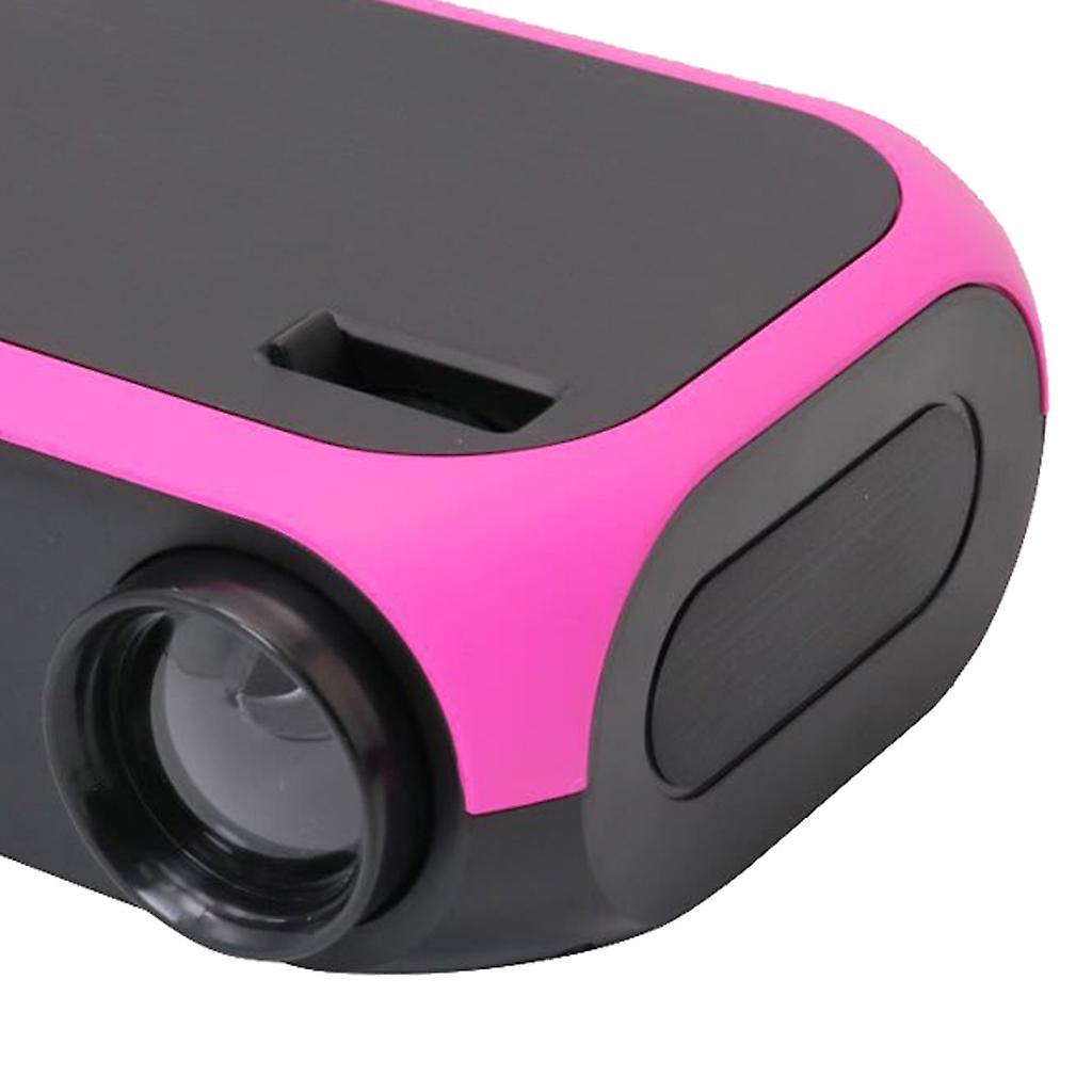 Projector For Smart Phone Projector With USB AV Home Theater black ...