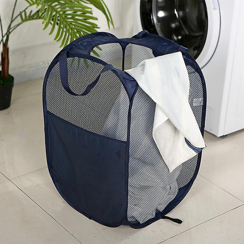 Large Laundry Basket Collapsible Collapsible Laundry Basket Mesh ...
