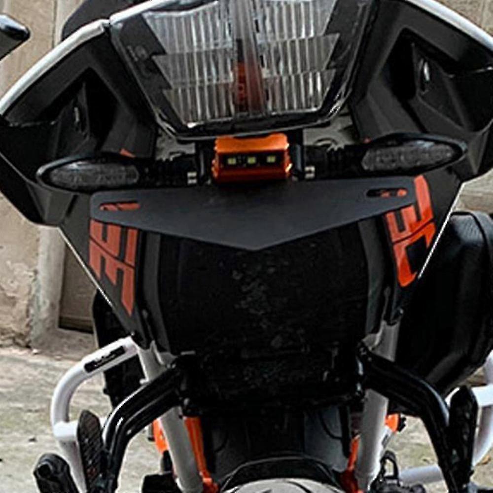 Motorcycle Rear License Plate Mount Holder Led Light For Ktm Duke 125 ...