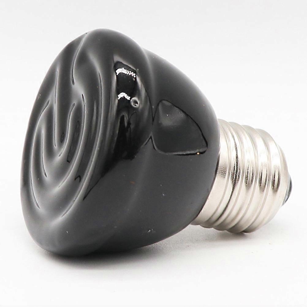 Heating Lamp 50W Infrared Ceramic Lampshade Heat Light Lamp for Turtles ...