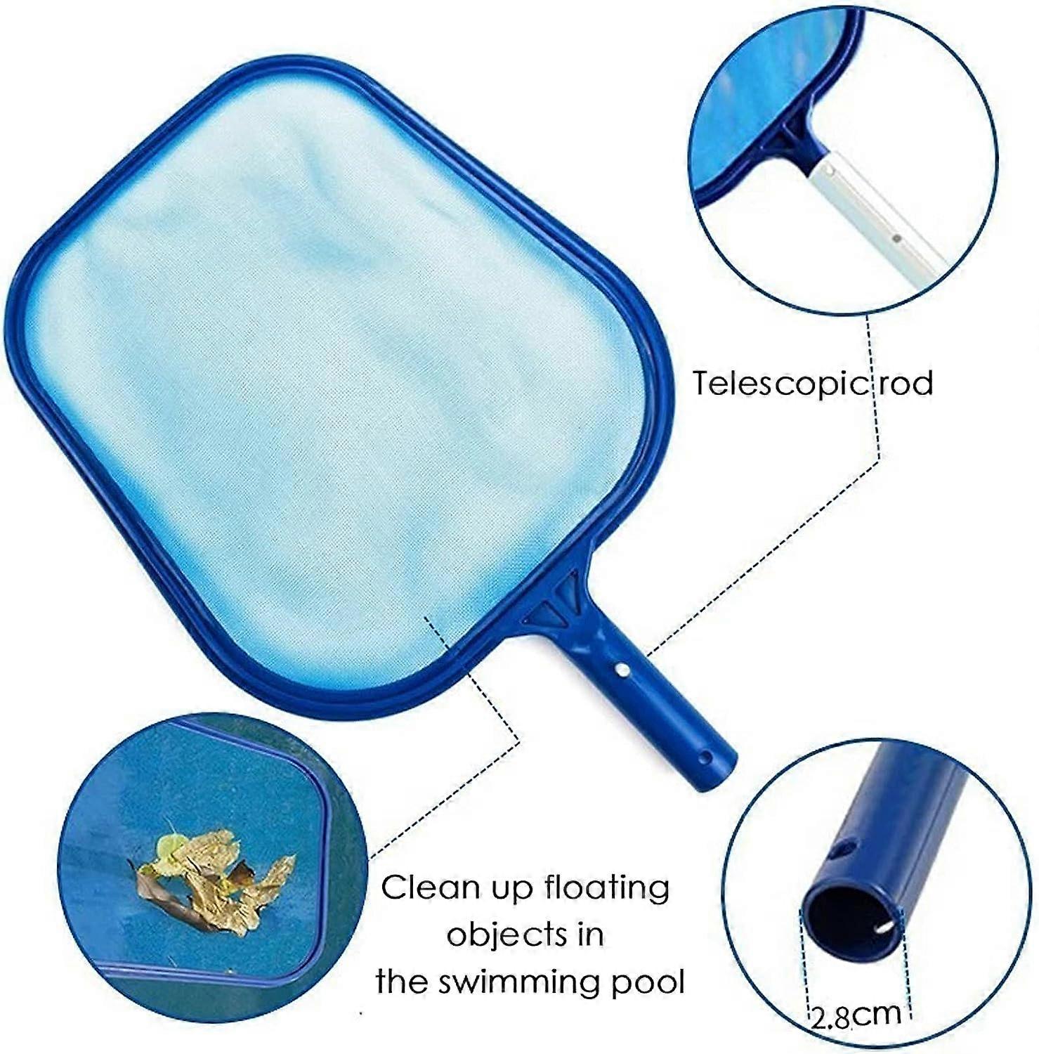 Swimming Pool Landing Nets Fine Mesh Surface Nets Swimming Pool Surface ...