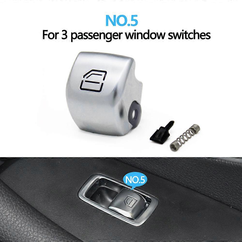 W205 Master Window car switch Repair Button Cover Passenger Door ...