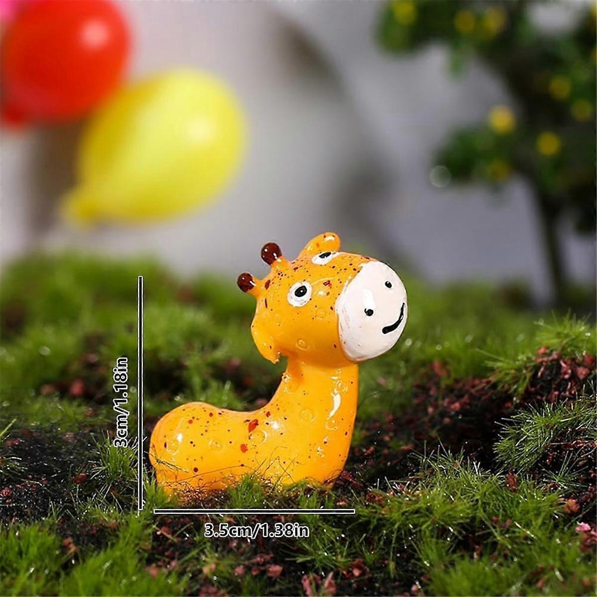 50Pcs Mini Animals Figurines Resin Tiny Animal Miniatures Wild Animal ...