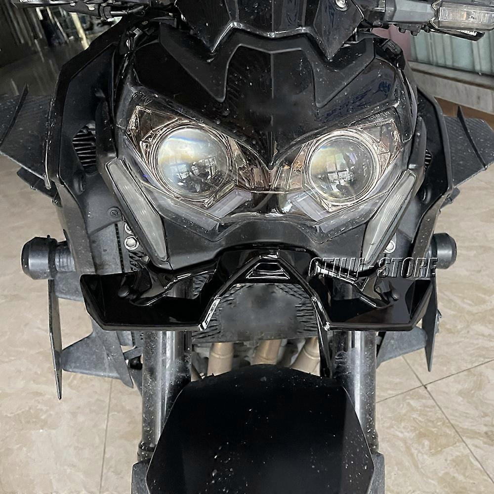 Carbon fiber Motorcycle Z 900 Naked Front Spoiler Winglet Aerodynamic ...