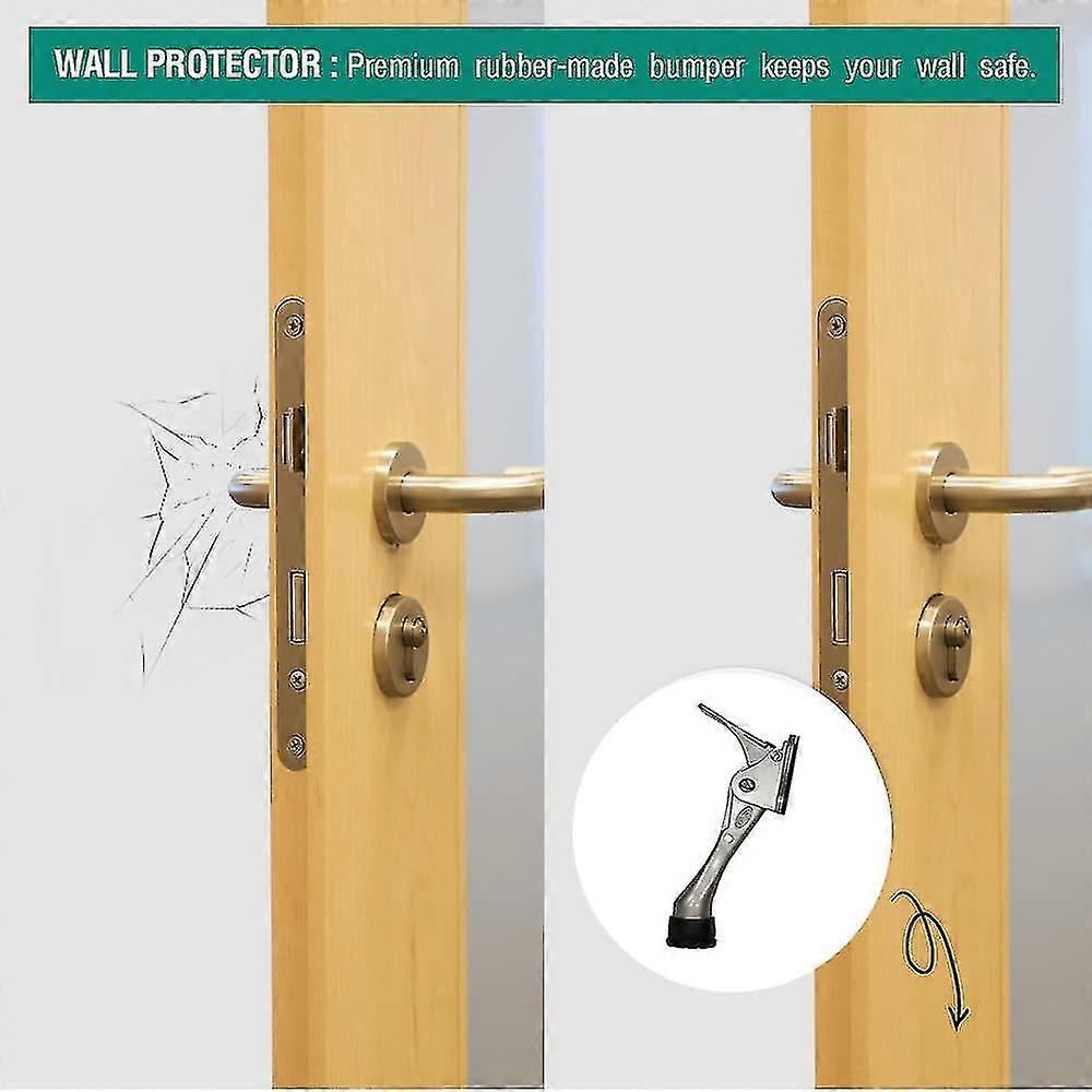 One-touch Semi-automatic Door Stop Door Stopper With A Height ...