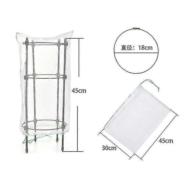Plant Seedling Protection Cage For Preventing Insect Damage To Slender ...
