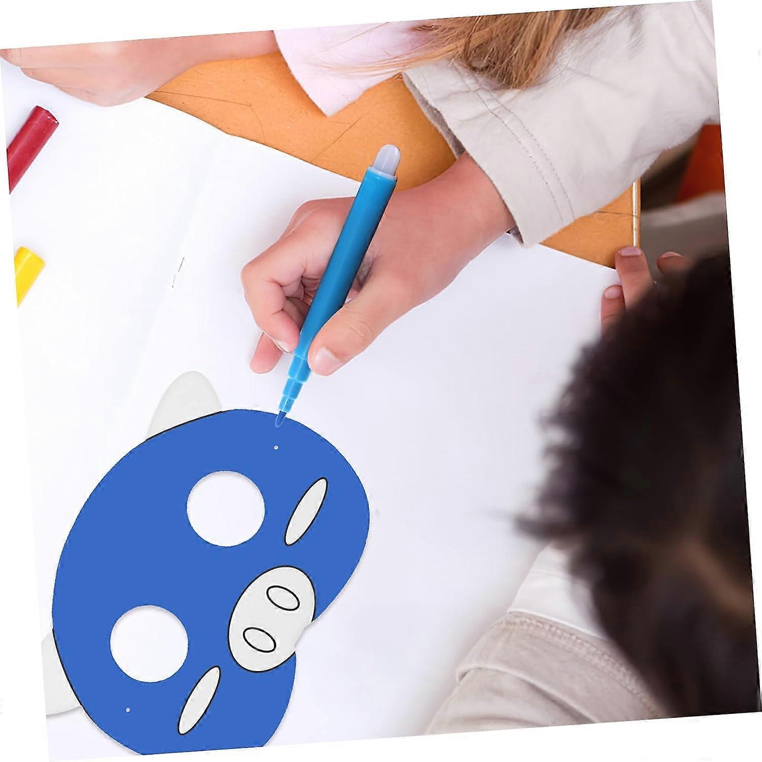 1 Set paper masks to paint animal masks to paint animal masks craft ...